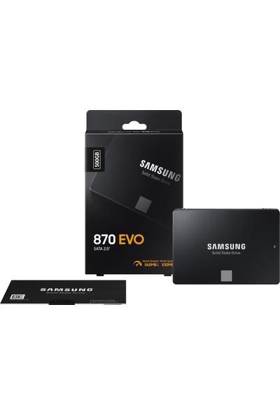 Samsung 870 Evo 500GB 560MB-530MB/S Sata 2.5 Samsung 870 Evo 500GB 560MB-530MB/S Sata 2.5
