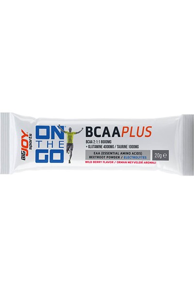 On The Go Bcaa Plus 20 gr 1 Saşe On The Go Bcaa Plus 20 gr 1 Saşe