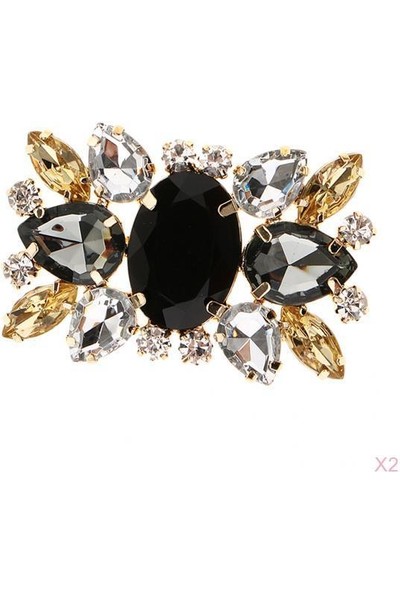 Hapais 2pcs Takı Dekoratif Ayakkabı Klipleri Rhinestones Charms Tocle Ayakkabı Aksesuarı (Yurt Dışından) Hapais 2pcs Takı Dekoratif Ayakkabı Klipleri Rhinestones Charms Tocle Ayakkabı Aksesuarı (Yurt Dışından)