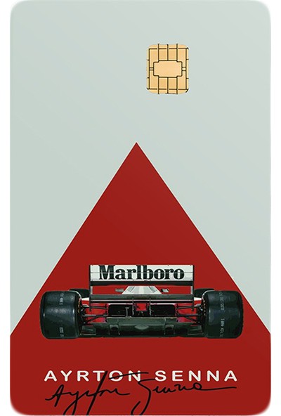 Kuco Kredi Kart Kaplama F1 Senna Kuco Kredi Kart Kaplama F1 Senna