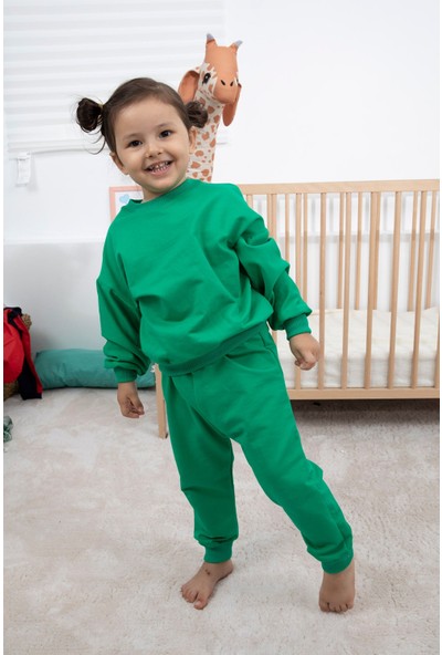 Babywom Basic Unisex Mevsimlik Eşofman Takımı Babywom Basic Unisex Mevsimlik Eşofman Takımı