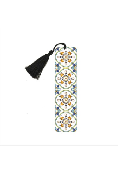 Sadrazam Italyan Desen Baskılı Püsküllü Kitap Ayracı BOOKMARKAYRAÇ-132 Sadrazam Italyan Desen Baskılı Püsküllü Kitap Ayracı BOOKMARKAYRAÇ-132