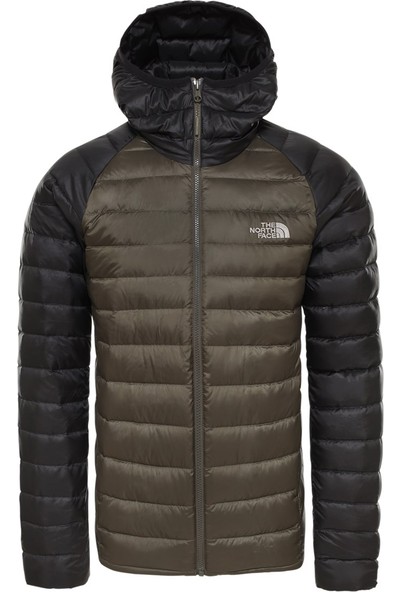 The North Face Trevail New Taupe Green Kapüşonlu Kaz Tüyü Erkek Mont The North Face Trevail New Taupe Green Kapüşonlu Kaz Tüyü Erkek Mont