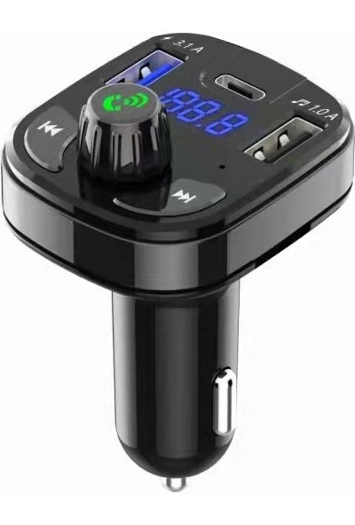 Junhe Bluetooth 5.0 Fm LCD Mp3 Oynatıcı ve USB Şarj Aleti (Yurt Dışından) Junhe Bluetooth 5.0 Fm LCD Mp3 Oynatıcı ve USB Şarj Aleti (Yurt Dışından)