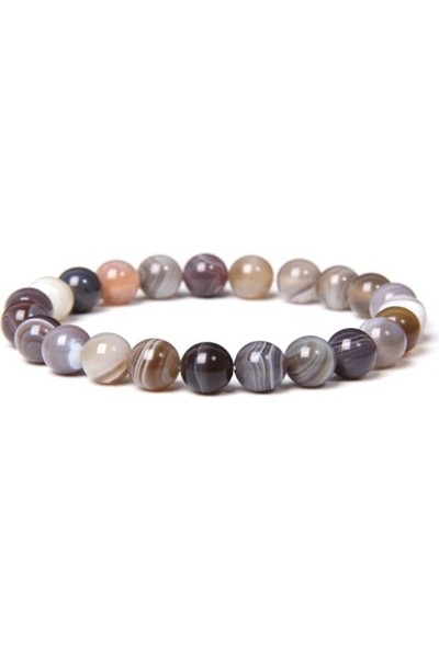 Pinkomium Botswana Doğal Taş Bileklik Pinkomium Botswana Doğal Taş Bileklik