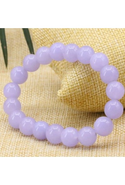 Pinkomium Lila Ametis Doğaltaş Bileklik Pinkomium Lila Ametis Doğaltaş Bileklik