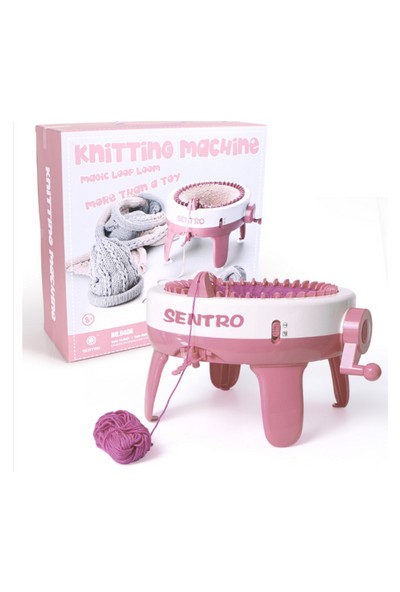 Sentro 40 Iğne El Örgü Makinesi Dıy El Örme Eşarp Kazak,yetişkin Çocuk Şapkası,çorap, Tembel Adam, Artefakt Sentro 40 Iğne El Örgü Makinesi Dıy El Örme Eşarp Kazak,yetişkin Çocuk Şapkası,çorap, Tembel Adam, Artefakt