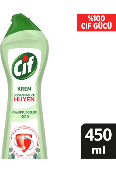 Cif Krem Doğanın Gücü Hijyen 450 ml