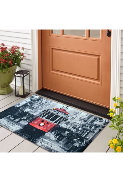 Blastoff Taksim Istanbul Baskılı Kapı Paspası