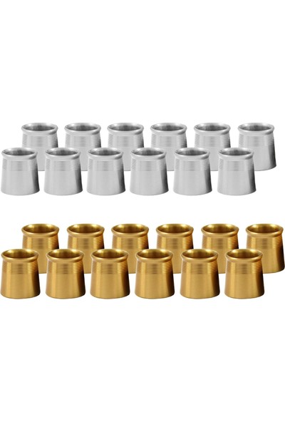 24PCS Golf Ferrules Alüminyum 0.370 Mil Ferül Uç Kapakları 24PCS Golf Ferrules Alüminyum 0.370 Mil Ferül Uç Kapakları