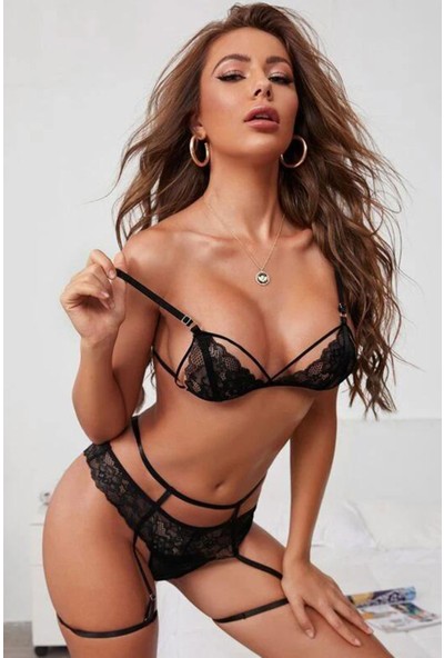 Mite Love Kadın Dantelli Fantezi Jartiyer Takımı Mite Love Kadın Dantelli Fantezi Jartiyer Takımı