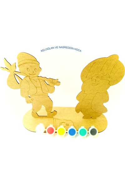Sharp Art Nasreddin Hoca ve Keloğlan Boya Seti Sharp Art Nasreddin Hoca ve Keloğlan Boya Seti