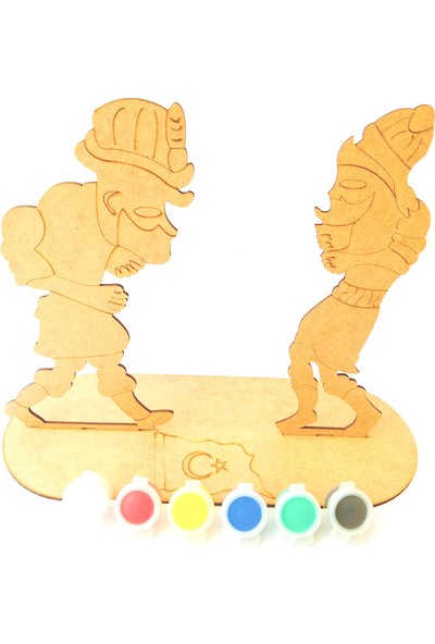 Sharp Art Ahşap Boyama Hacivat-Karagöz-Keloğlan-Nasreddin Hoca Seti (Boya Seti Hediyeli) Sharp Art Ahşap Boyama Hacivat-Karagöz-Keloğlan-Nasreddin Hoca Seti (Boya Seti Hediyeli)