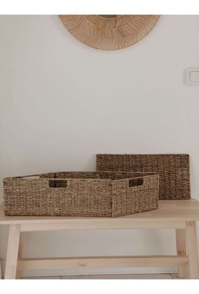 Fiza Dikdörtgen Katlanır Sepet Düzenleyici Şık Dekor Bahçe Masa Sofra Balkon Fiza Dikdörtgen Katlanır Sepet Düzenleyici Şık Dekor Bahçe Masa Sofra Balkon