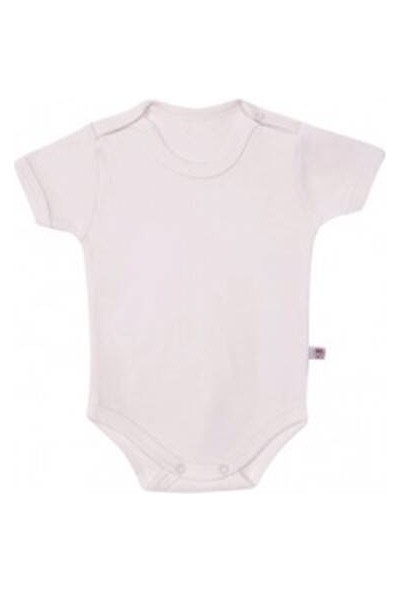 Sevi Bebe Şardonlu Yarım Kollu Body - Ekru 1 Ay Sevi Bebe Şardonlu Yarım Kollu Body - Ekru 1 Ay
