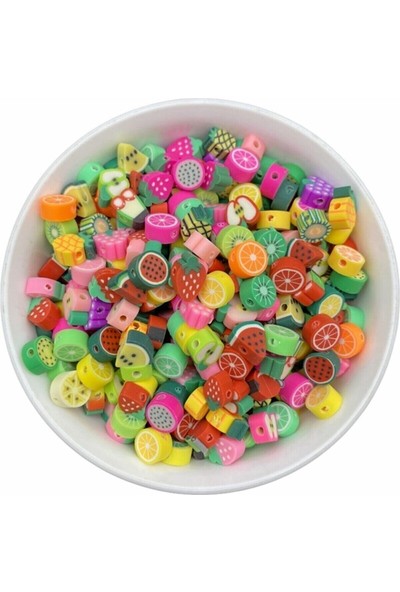 İzmir Bitpazarı 25 Adet 10MM Polimer Fimo Karışık Meyve Figür Boncuk,takı Yapımı İzmir Bitpazarı 25 Adet 10MM Polimer Fimo Karışık Meyve Figür Boncuk,takı Yapımı