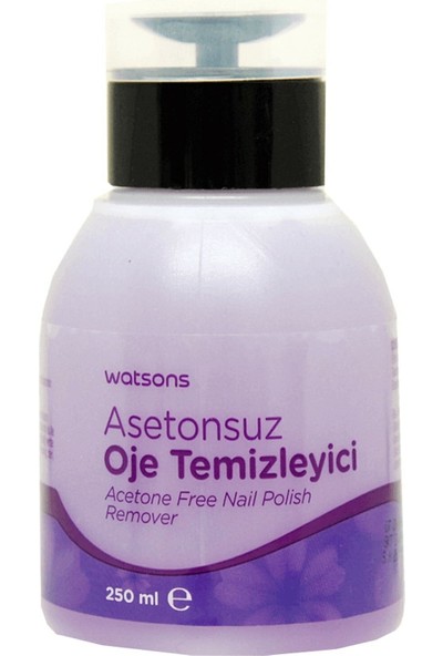 Watsons Asetonsuz Oje Çıkarıcı 150ML Tr X3 Adet