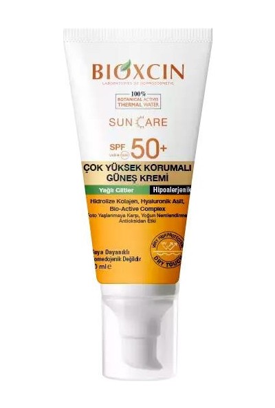 Bioxcin Spf 50 Renkli Güneş Kremi 50 ml Bioxcin Spf 50 Renkli Güneş Kremi 50 ml