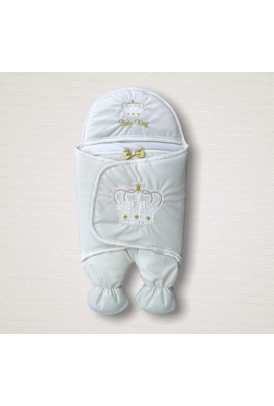 Diji Baby Kundak Baby King Lanswel Erkek Bebek Ekru PS9928