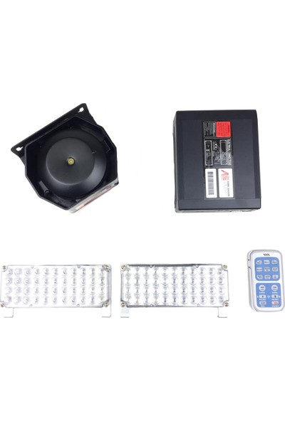 Space Mikrofonlu LED Ikaz Lamba Metal Uzaktan Kumandalı (13 Sesli) SIREN/SSSR45 Space Mikrofonlu LED Ikaz Lamba Metal Uzaktan Kumandalı (13 Sesli) SIREN/SSSR45
