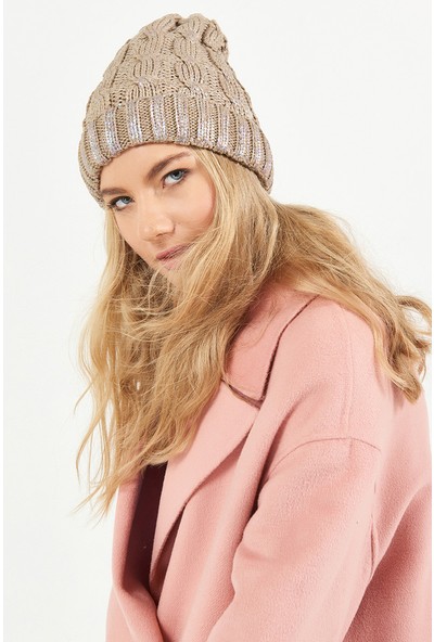 Posuss Simli Ponponsuz Akrilik Bere - PS423 Posuss Simli Ponponsuz Akrilik Bere - PS423