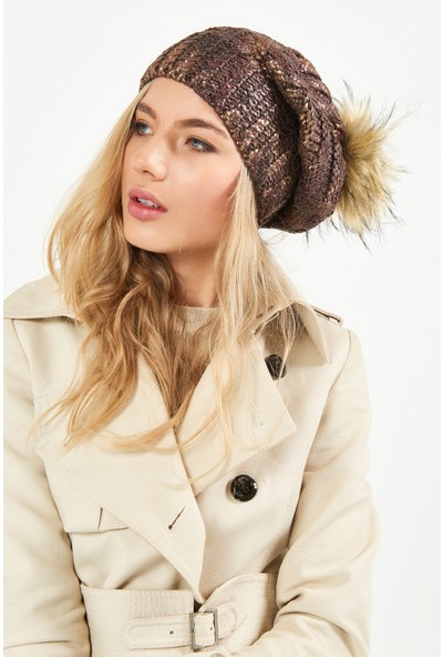 Posuss Simli Ponponlu Akrilik Bere - PS452 Posuss Simli Ponponlu Akrilik Bere - PS452