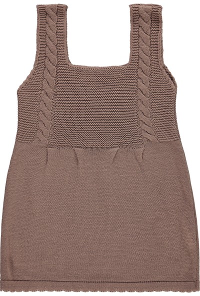 Civil Girls Kız Çocuk Elbise 2-5 Yaş Gül Kurusu