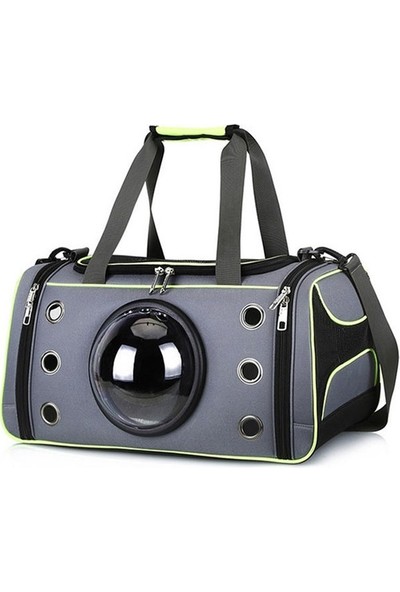 Katlanabilir Evcil Hayvan Taşıma Çantası - Yeşil