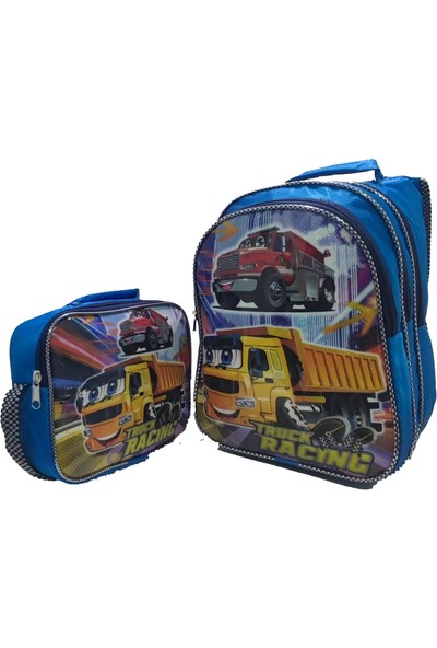 Newfull Erkek Trucks Okul ve Beslenme(Folyolu) Çantası Newfull Erkek Trucks Okul ve Beslenme(Folyolu) Çantası