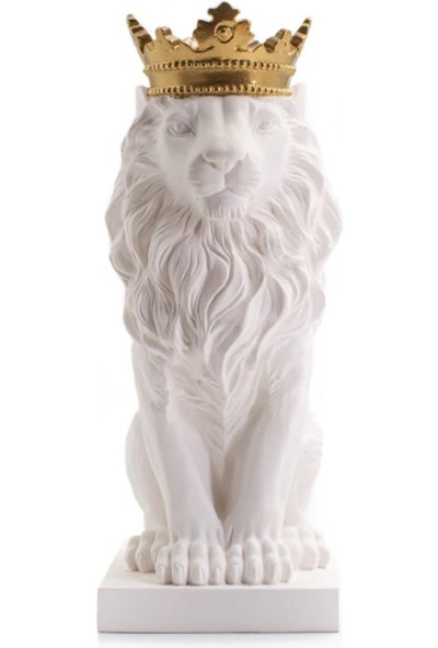 Livado Home Aslan Kral Dekoratif Biblo Heykel Livado Home Aslan Kral Dekoratif Biblo Heykel
