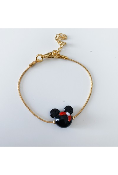 Charmlucky Murano Minnie Mouse Bileklik Charmlucky Murano Minnie Mouse Bileklik