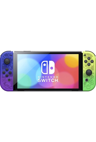 Nintendo Switch OLED Model Splatoon 3 Edition Ithalatçı Garantili Nintendo Switch OLED Model Splatoon 3 Edition Ithalatçı Garantili