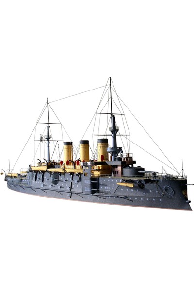 1: 250 Rus Donanma Çar Oslyabya Savaş Gemisi Kağıt Model Sanat Oyuncak Tekne Filosu 1: 250 Rus Donanma Çar Oslyabya Savaş Gemisi Kağıt Model Sanat Oyuncak Tekne Filosu