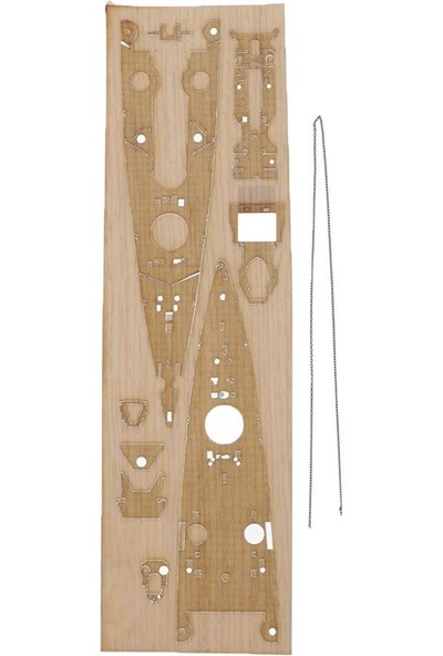 Scharnhorst Scharnhorst Ahşap Güverte Yükseltme Parçaları Kiti Scharnhorst Scharnhorst Ahşap Güverte Yükseltme Parçaları Kiti