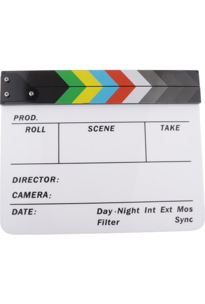 Ahşap Film Clapper Tahta Ahşap El Sanatları Edebi Süslemeleri Ahşap Film Clapper Tahta Ahşap El Sanatları Edebi Süslemeleri