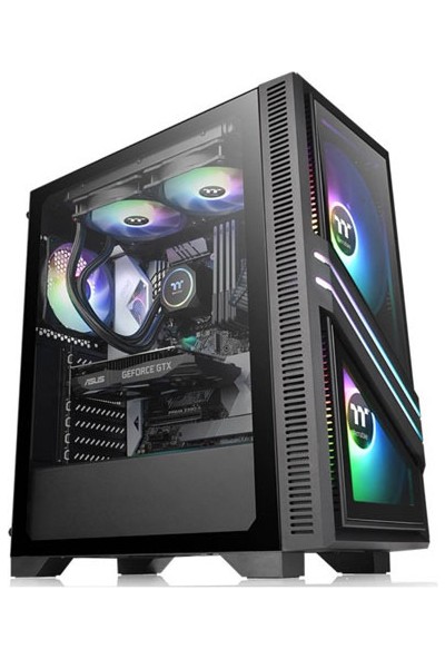 Thermaltake Versa T35 CA-3R7-65M1WE-00 650W 80+ Argb 2X140MM Fan Tempered Glass Pencereli Oyuncu Midtower Thermaltake Versa T35 CA-3R7-65M1WE-00 650W 80+ Argb 2X140MM Fan Tempered Glass Pencereli Oyuncu Midtower