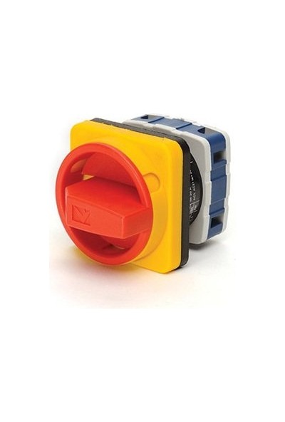 10A On-Off 1 Faz (0-1) 90° Emniyet 48*48 Pako Şalter