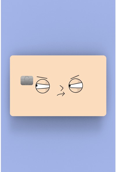 Ludio Family Guy Stewie Kredi Kartı Sticker Kaplama Ludio Family Guy Stewie Kredi Kartı Sticker Kaplama