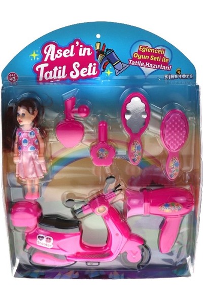 King Toys Aselin Tatil Seti - Tuka King Toys Aselin Tatil Seti - Tuka