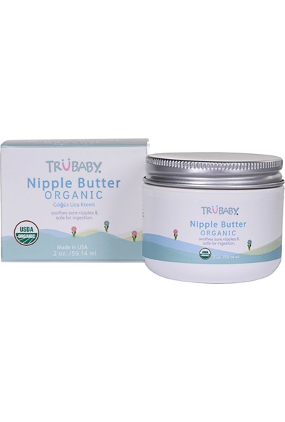 Trukid Trubaby Nipple Butter Göğüs Ucu Kremi 59ML Trukid Trubaby Nipple Butter Göğüs Ucu Kremi 59ML