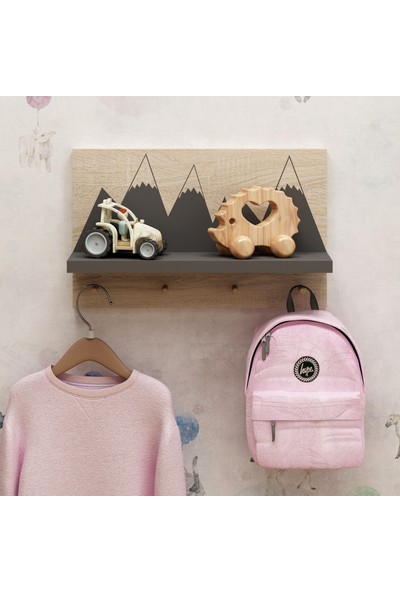 Fly Mobilya Emily Montessori Askılık Fly Mobilya Emily Montessori Askılık