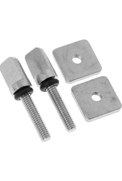 Longboard Surfboard Için 2 Set - 316 Paslanmaz Çelik Plaka Vidaları Set SILVER2PCS 19MM Longboard Surfboard Için 2 Set - 316 Paslanmaz Çelik Plaka Vidaları Set SILVER2PCS 19MM