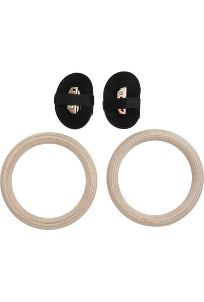 Ahşap Jimnastik Fitness Halkaları Kuvvet Antrenmanı Ayarlanabilir Çift Ahşap Jimnastik Fitness Halkaları Kuvvet Antrenmanı Ayarlanabilir Çift