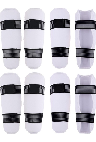 4 Çift Boks Shin Korumaları Tayland Tay Dirseği Caseing 4 Çift Boks Shin Korumaları Tayland Tay Dirseği Caseing