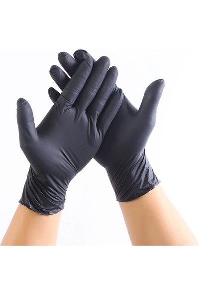 Mastercare Large 12 Adet Siyah Nitril Eldiven 717219 Mastercare Large 12 Adet Siyah Nitril Eldiven 717219