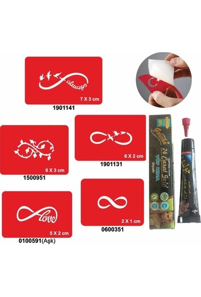 Alsepeteavm One Spray Tattoo One Spray Tattoo Sonsuzluk Sembolleri Hint Kınası ile Geçici Dövme Yapma Seti Alsepeteavm One Spray Tattoo One Spray Tattoo Sonsuzluk Sembolleri Hint Kınası ile Geçici Dövme Yapma Seti