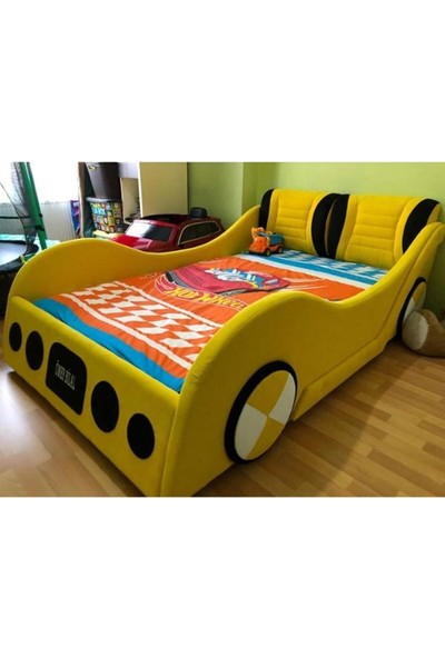 Puf Bebe Montessori 120 x 200 cm Arabalı Çocuk Yatağı Yatak Dahildir Puf Bebe Montessori 120 x 200 cm Arabalı Çocuk Yatağı Yatak Dahildir