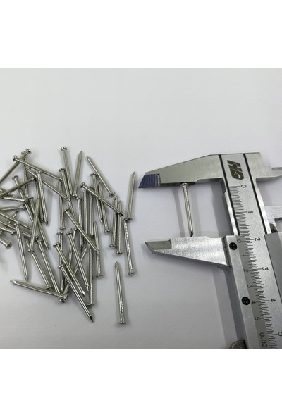 Hobizubi Düz Başlı Silver Gümüş Kaplama Filografi ÇIVISI-500 gr Hobizubi Düz Başlı Silver Gümüş Kaplama Filografi ÇIVISI-500 gr