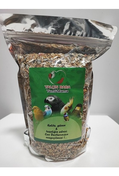 Yalçın Baba Yem Mama Prestige Paraket ( Sultan-Sevda-Cennet ) Papağanı Kuşu Yemi 1,5 kg Yalçın Baba Yem Mama Prestige Paraket ( Sultan-Sevda-Cennet ) Papağanı Kuşu Yemi 1,5 kg