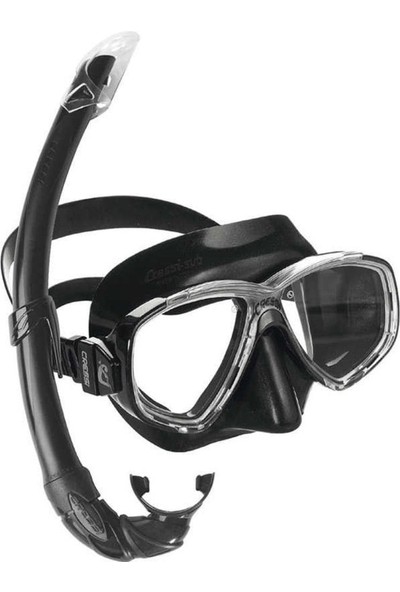 Cressi Perla Maske Mexico Şnorkel Seti Siyah Cressi Perla Maske Mexico Şnorkel Seti Siyah